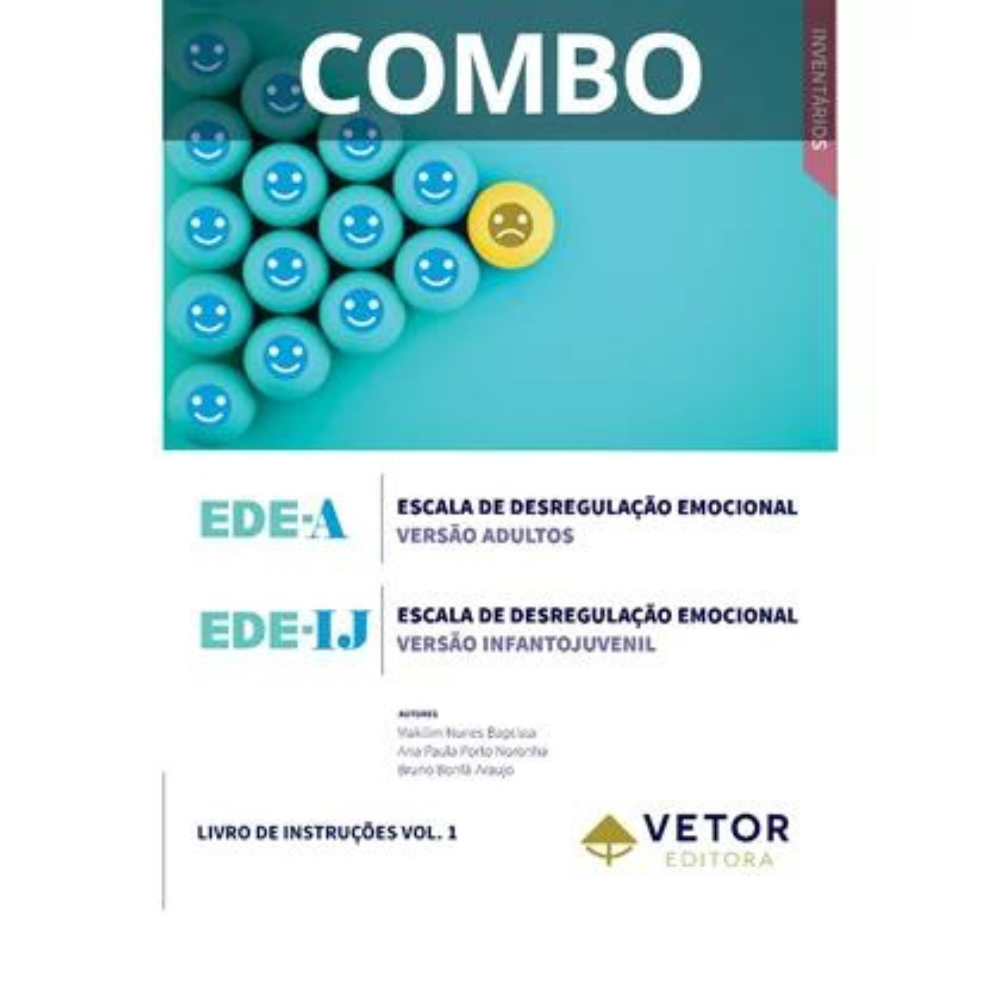 EDE-A (Kit 2) - Escala de Desregulação Emocional - Versão Adulto